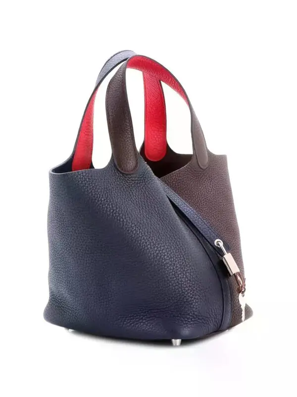 Hermès Casaque Picotin Lock Bag Clemence Pm Bucket Bag