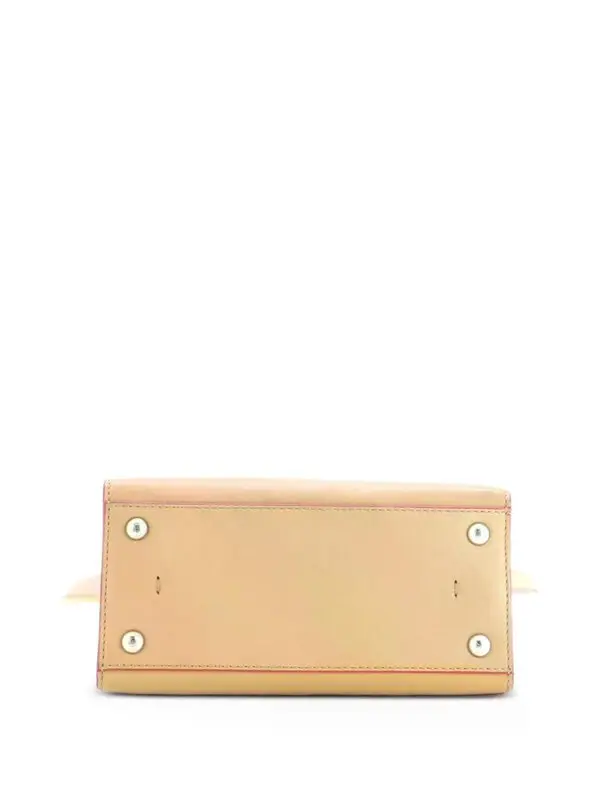 Fendi Leather Mini Cross Body Bag - Brown