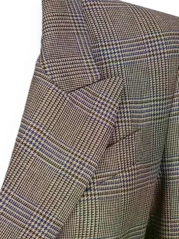 P.a.r.o.s.h Checked Double-breasted Jacket