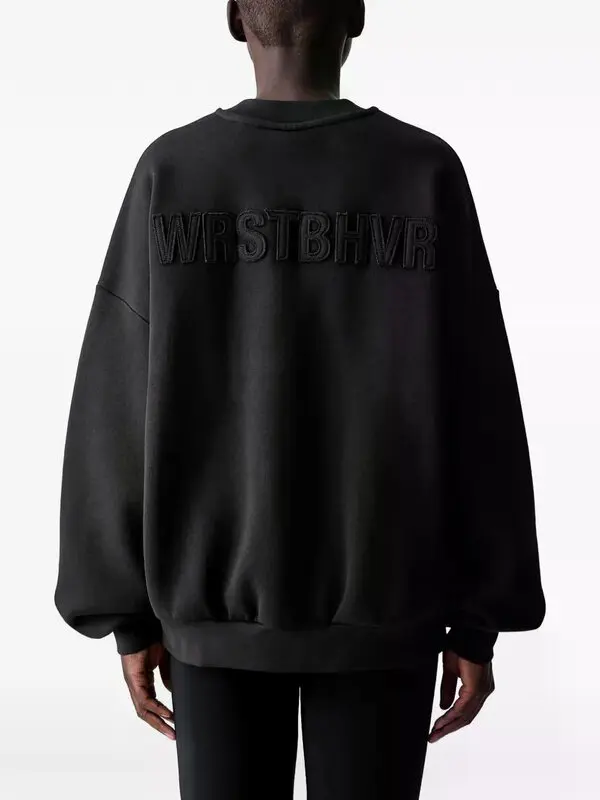 WRSTBHVR Verice Logo-patch Sweatshirt