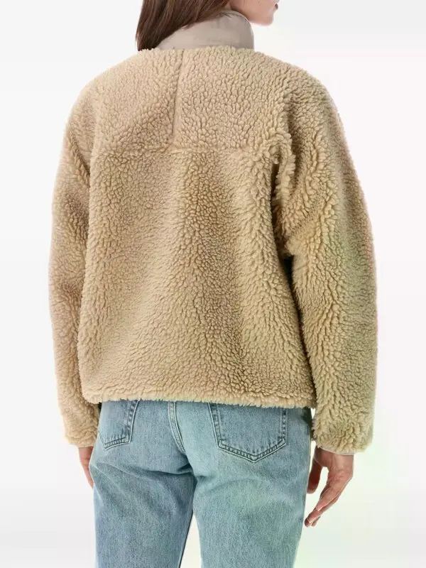 Patagonia Fleece-texture Zipped Jacket