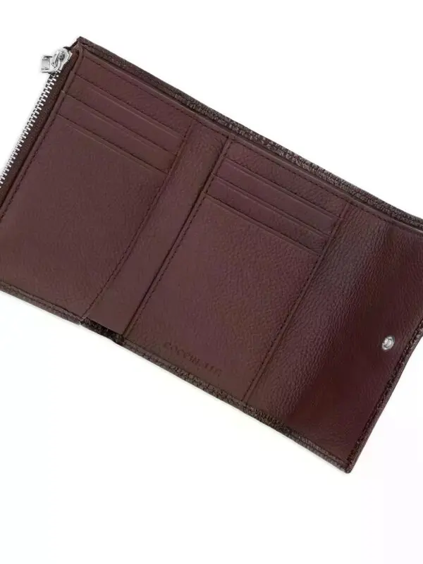 COCCINELLE Patent Leather Wallet