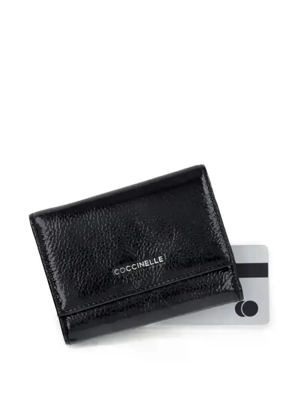 COCCINELLE Crinkled-leather Wallet