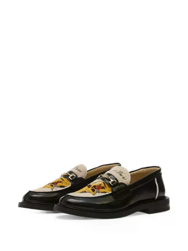 Filling Pieces Leather Taxi Loafers