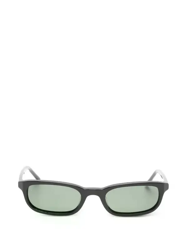 BRU EYEWEAR Flossie Rectangle-frame Sunglasses - Black