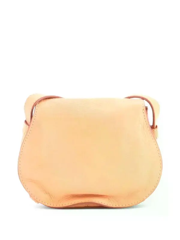 Chloé Marcie Leather Small Cross Body Bag - Pink