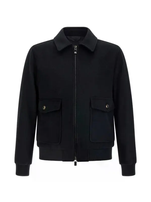 Pal Zileri Zip-up Wool-blend Jacket