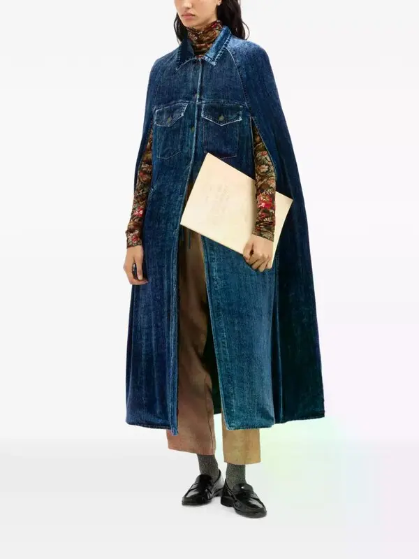 PIERRE-LOUIS MASCIA Abstract Print Silk Trousers