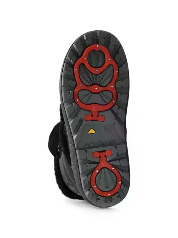 Bogner Chamonix Shearling-trim Leather Snow Boots