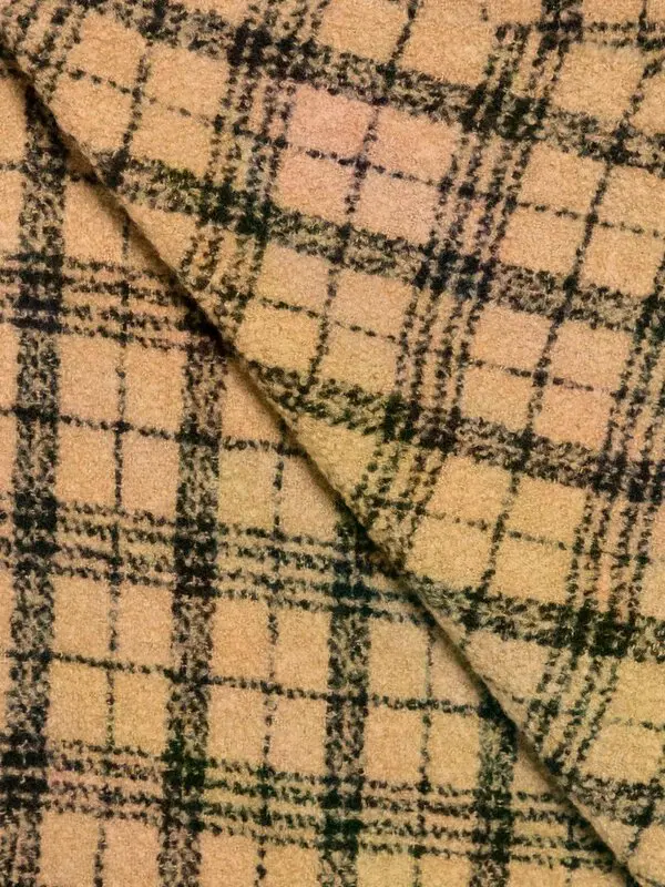 Destin Check Frayed Scarf