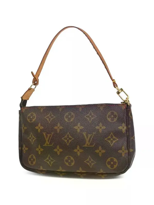 LOUIS VUITTON X Takashi Murakami 2005 Monogram Cerises Pochette Accessoires Clutch Bag