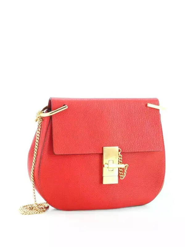 Chloé Drew Leather Small Crossbody Bag