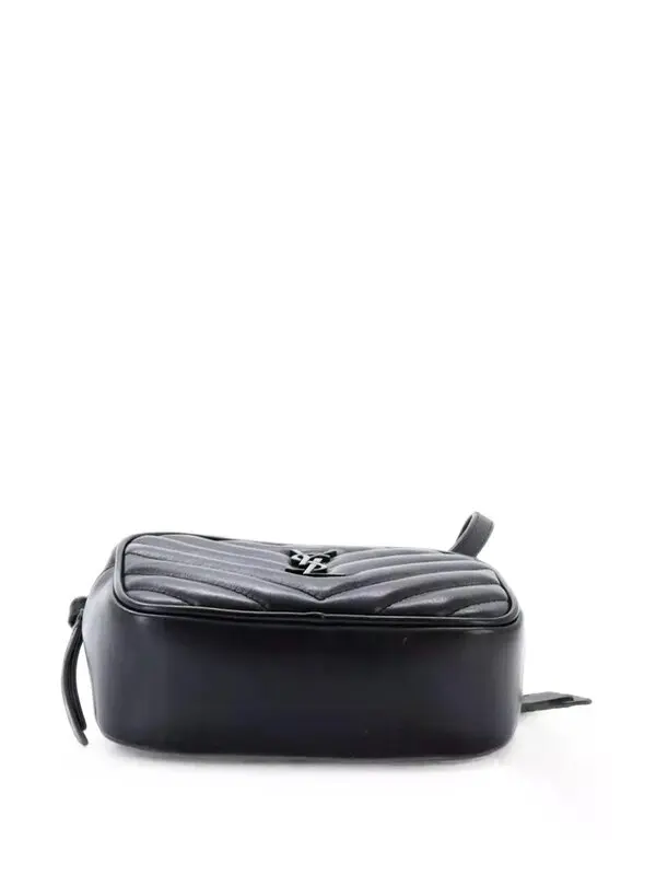 Saint Laurent Lou Matelassé Chevron Leather Belt Bag