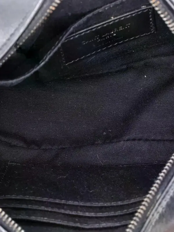 Saint Laurent Lou Matelassé Chevron Leather Belt Bag