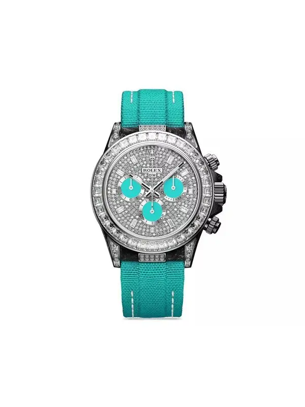 DIW (DESIGNA INDIVIDUAL WATCHES) Pre-owned Customised Daytona Artistic 40mm - Silver