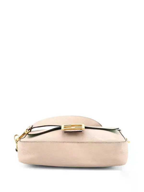 Fendi Selleria Baguette Leather Medium Shoulder Bag