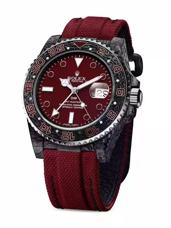 DIW (DESIGNA INDIVIDUAL WATCHES) Pre-owned Customised Gmt Q Project 40mm - Red