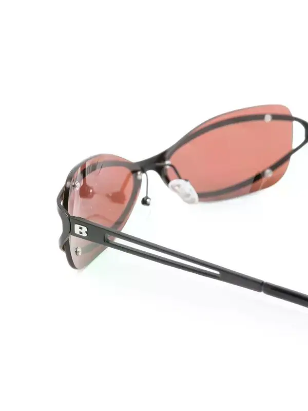 BRU EYEWEAR Cannon Cat-eye Sunglasses - Black