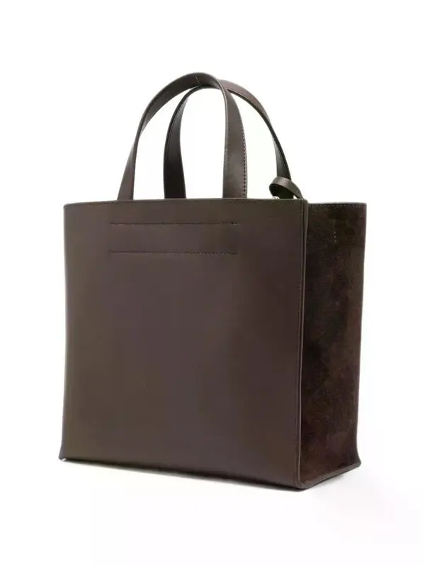 Furla Suede Tote Bag - Brown