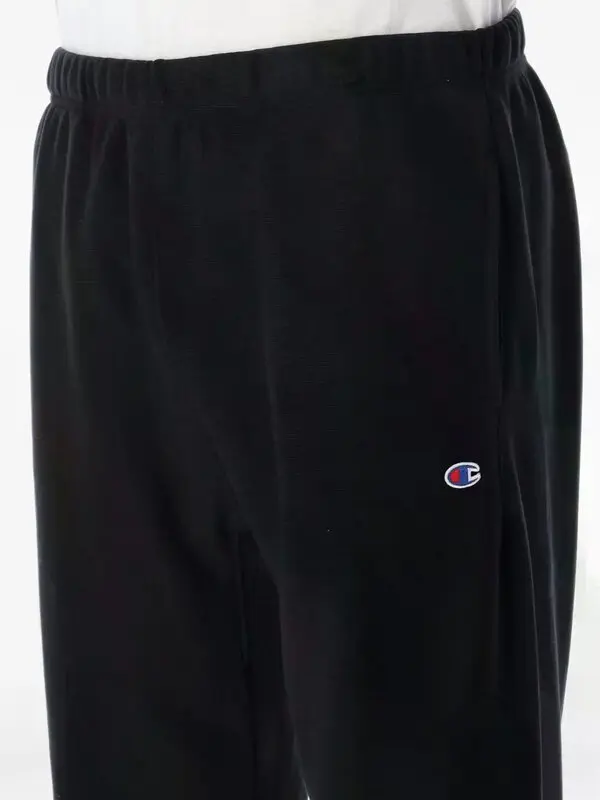 Champion Logo-patch Track Pants - Black