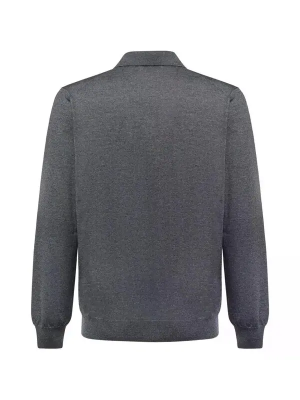 GALIANO Wool Fine-knit Top