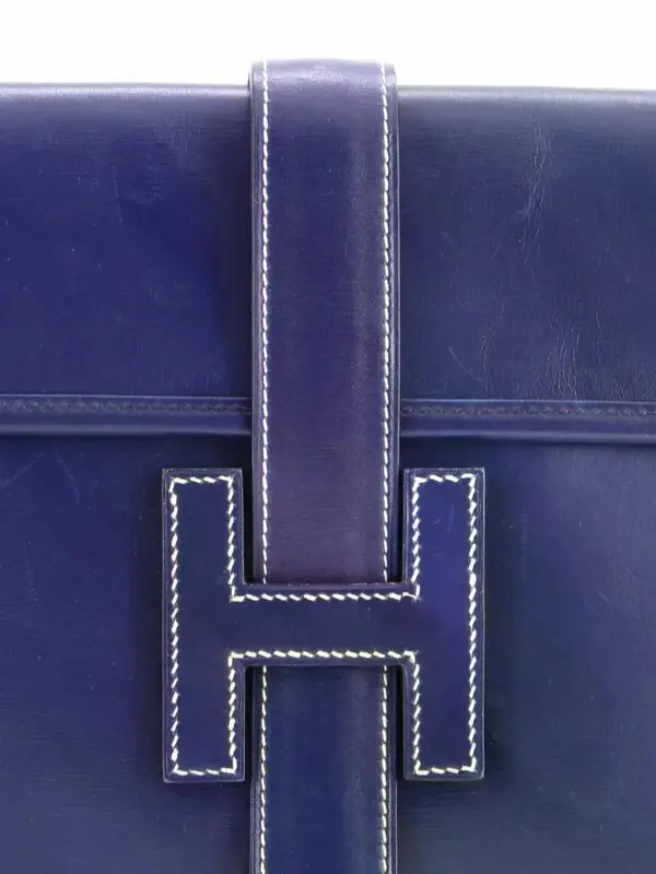 Hermès Jige Box Calf Pm Clutch Bag