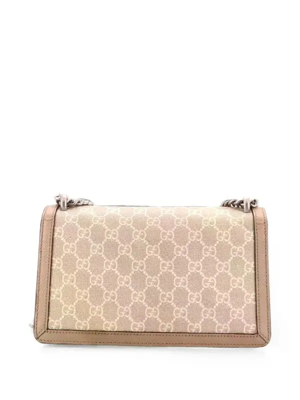 Gucci Dionysus Bag Gg Coated Canvas With Leather Small Shoulder Bag