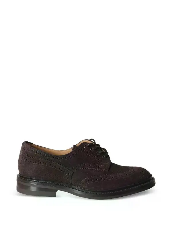 TRICKER'S Brogue-detail Derby Shoes - Brown