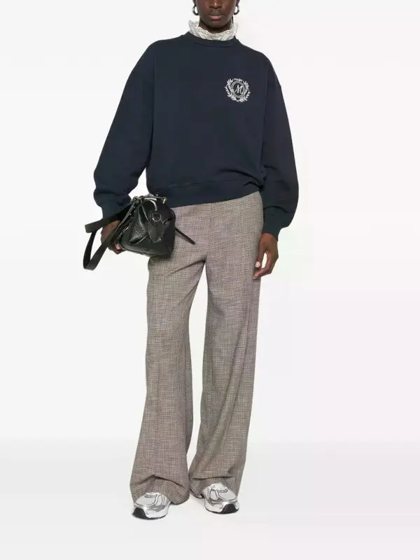 Maje Logo-embroidered Sweatshirt