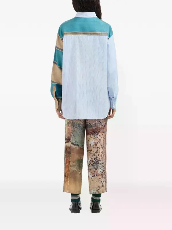 PIERRE-LOUIS MASCIA Alomhi Striped Shirt