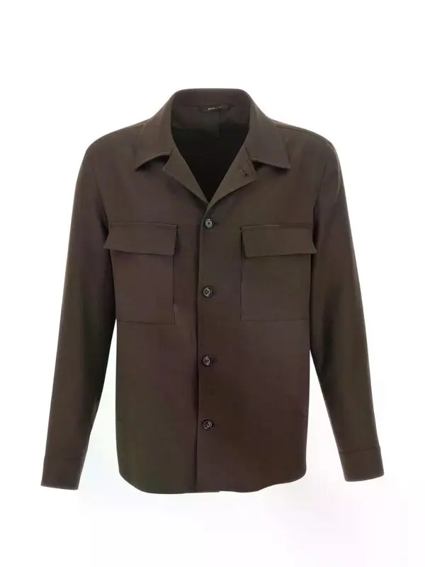 BRIGLIA 1949 Button-up Flap-pocket Jacket