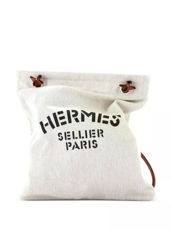 Hermès Aline Bag Toile Mm Crossbody Bag - Brown