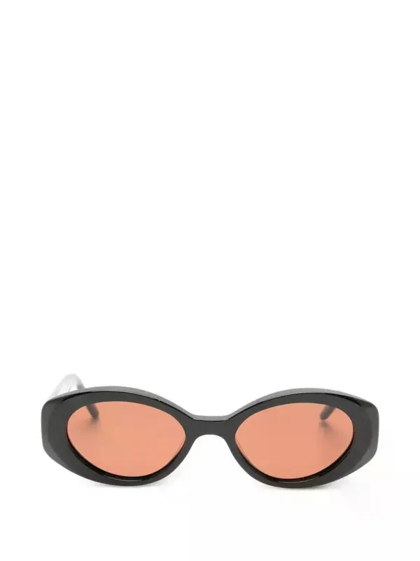BRU EYEWEAR Bembridge Oval-frame Sunglasses - Black