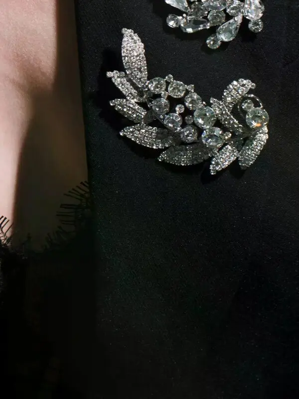 JENNIFER BEHR Elvie Crystal-embellished Brooch