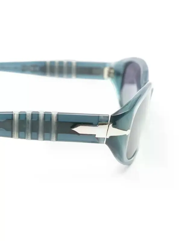 Persol Oval-frame Sunglasses - Blue
