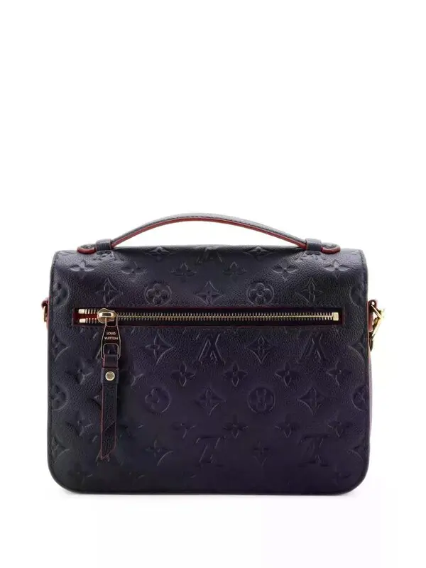 LOUIS VUITTON Pochette Metis Monogram Empreinte Leather Crossbody Bag