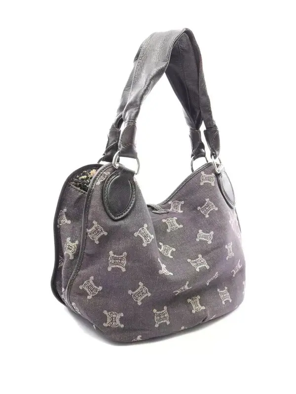 Celine 2008 Macadam Denim Bittersweet Hobo Bag