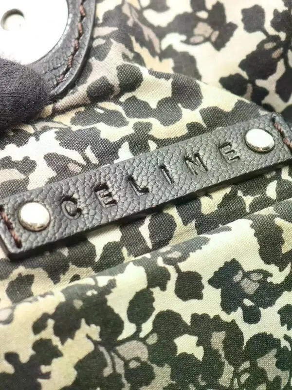 Celine 2008 Macadam Denim Bittersweet Hobo Bag