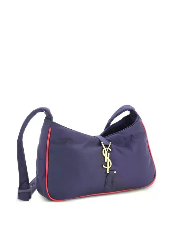 Saint Laurent Le 5 A 7 Hobo Nylon Shoulder Bag