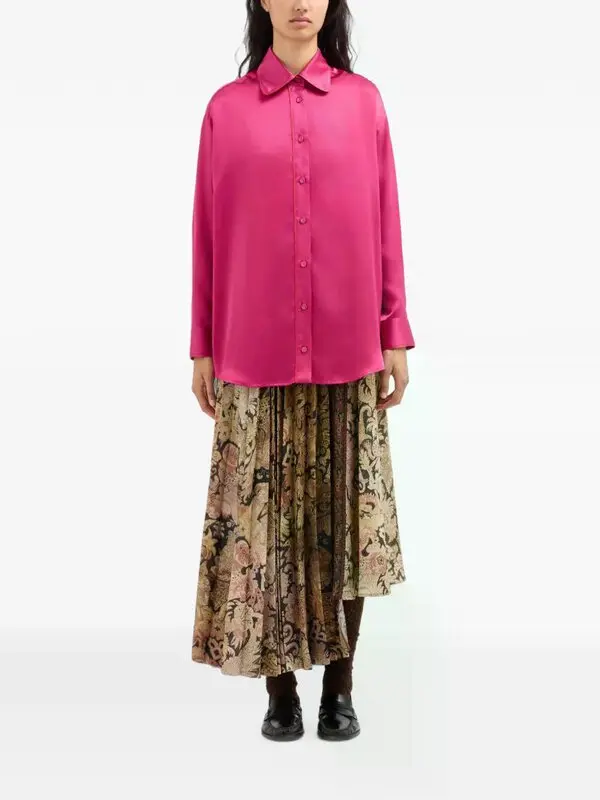 PIERRE-LOUIS MASCIA Silk Shirt