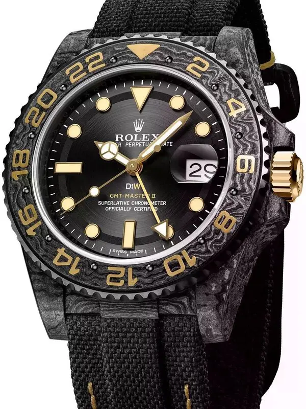 DIW (DESIGNA INDIVIDUAL WATCHES) Diw Customised Gmt-master Ii Golden Speedster Watch - Black