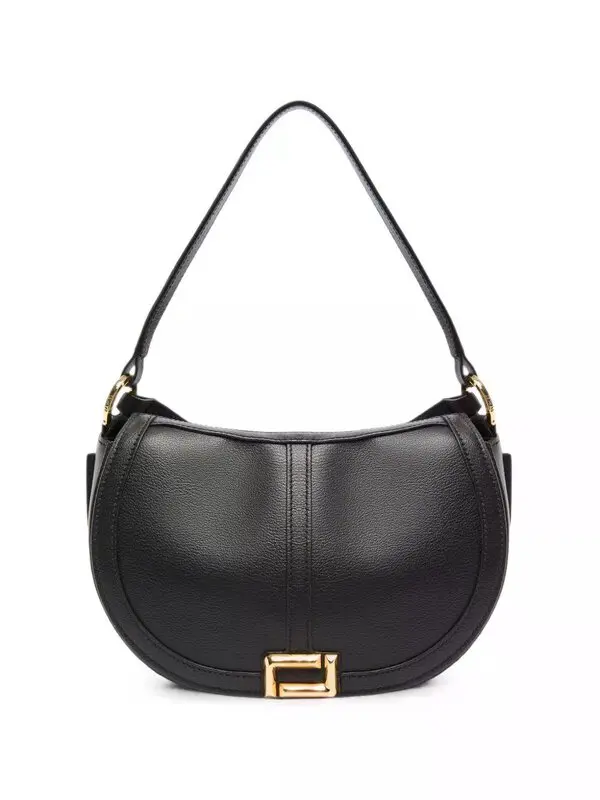 LANCEL Medium Celeste Leather Shoulder Bag - Black