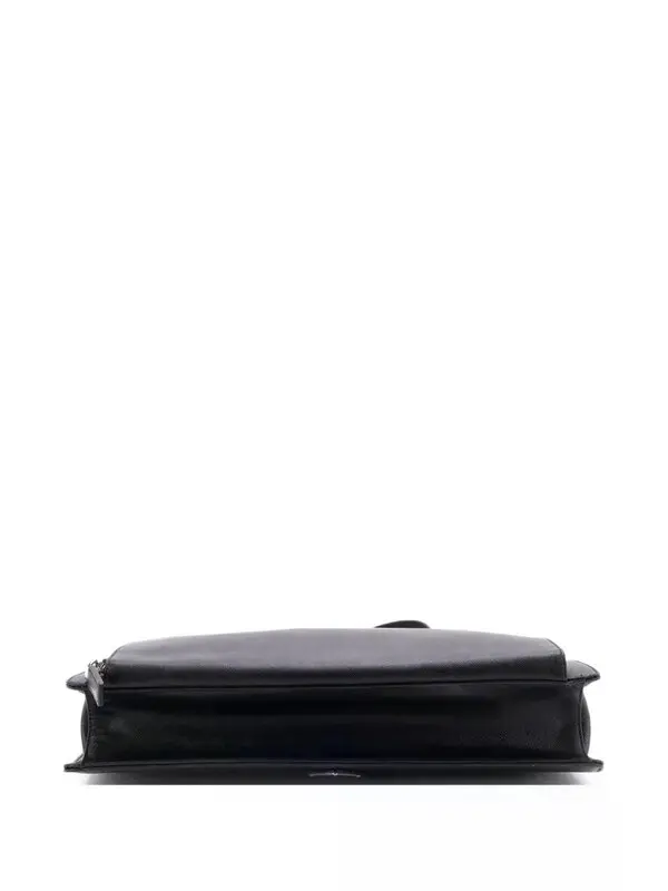 Prada Saffiano Leather Travel Briefcase