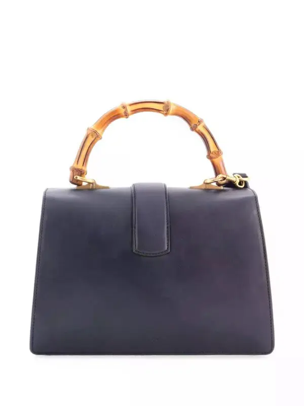 Gucci Dionysus Bamboo Top Handle Bag Colorblock Leather Medium Satchel