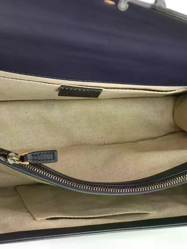 Gucci Dionysus Bamboo Top Handle Bag Colorblock Leather Medium Satchel