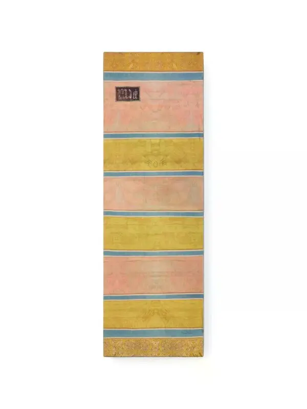 PIERRE-LOUIS MASCIA Aloewon Striped Patterned Scarf