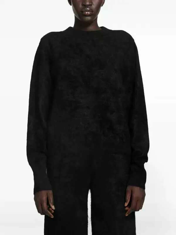THOM KROM Cashmere Brushed Crew Neck Sweater