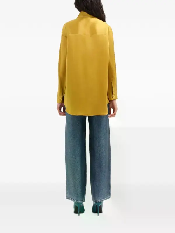PIERRE-LOUIS MASCIA Mutka Silk Shirt