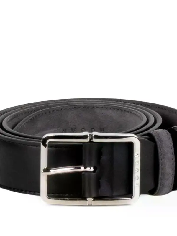 Hogan Buckle-fastening Leather Belt