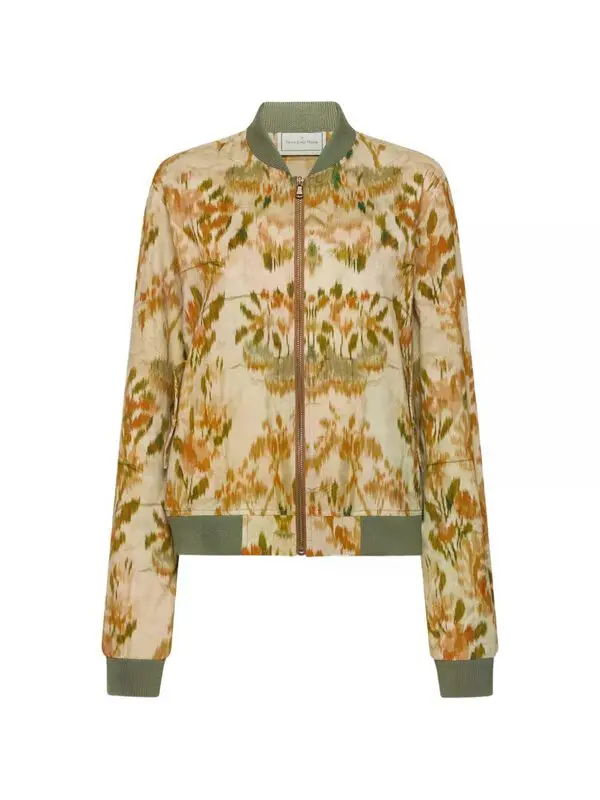 PIERRE-LOUIS MASCIA Amadox Patterned Jacket - Neutrals